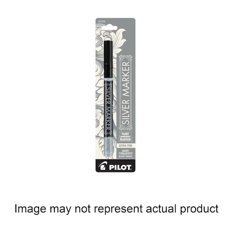 Pilot Pilot Silver Metallic Extra Fine Point Marker Pen 41600 | Zoro