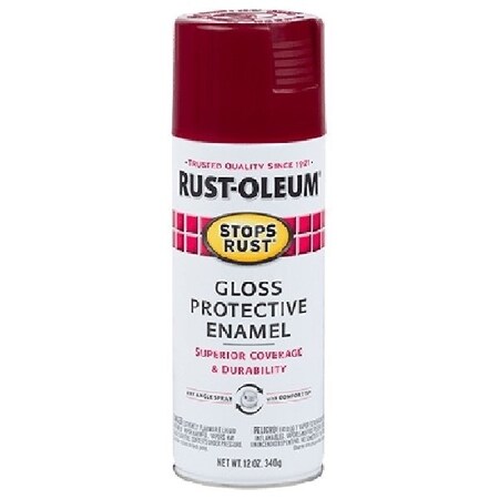 Rust-Oleum 12OZ MERLOT STOPS RUST 248567 | Zoro