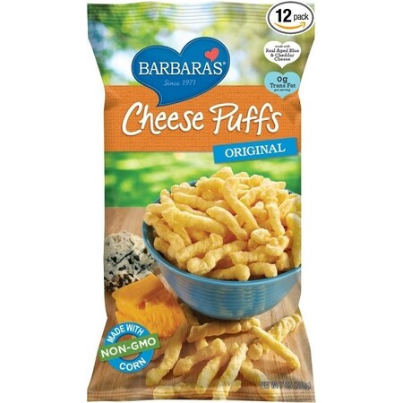 Barbaras Bakery CHEESE PUFF, ORIGINAL 00064382 | Zoro
