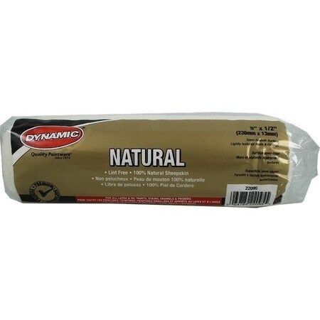Dynamic Paint Products Dynamic 9 in. Natural Sheepskin 1/2 in. Nap ...