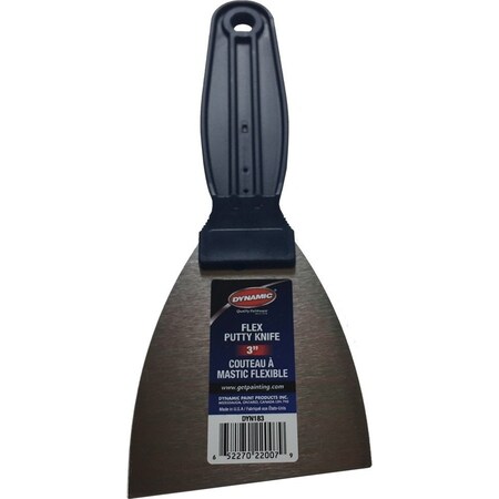 Dynamic Paint Products Dynamic DIY 3 in. Flex Putty Knife with Carbon ...