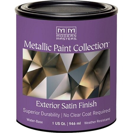 Rust-Oleum Modern Masters Qt Exterior Metallic Treasure Gold 337166 | Zoro