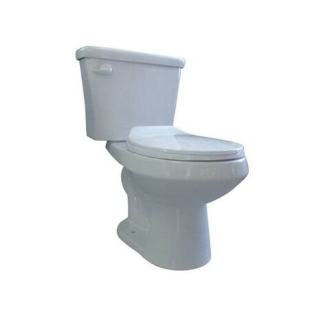 Compass Mfg Internl CMI Grab-N-Go Series Toilet, Round Bowl, Siphon Jet ...