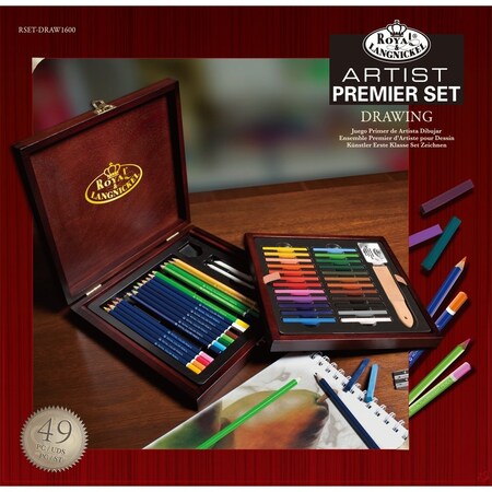 Royal Brush DRAW PENCL-PREMIER BOX SET RSETDRAW | Zoro