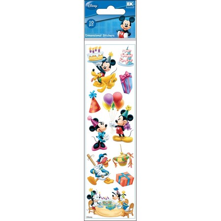 Sticko MICKY BDAY-DISNEY SLIMS STICKER E5140022 | Zoro
