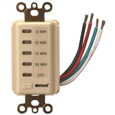 Coleman Cable Woods Countdown Timer, 15 A, 120 V, 1800 W, 5 to 30 min ...