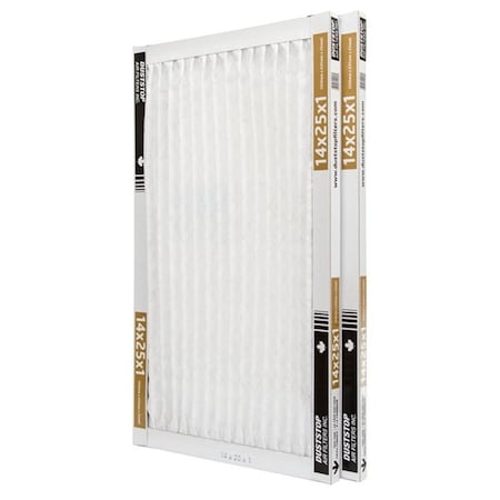 Duststop Air Filters Duststop Air Filter, 25 in L, 14 in W, 8 MERV DP ...