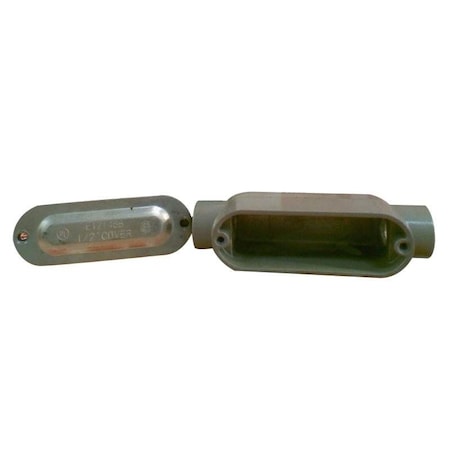 Teddico/Bwf Conduit Body Type C 1/2In 300-CGV | Zoro