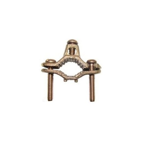 Erico Products nVent ERICO Pipe Clamp, Clamping Range: 1/2 to 1 in, #10 ...