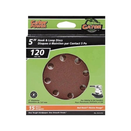 Ali Gtr 5in 8hole HLoop 120, 15PK 4141-012 | Zoro
