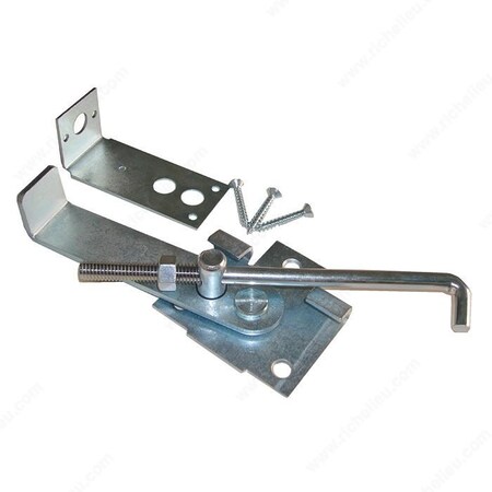 Onward Mfg Latch Jamb Sliding Door Zinc 24651076XV | Zoro