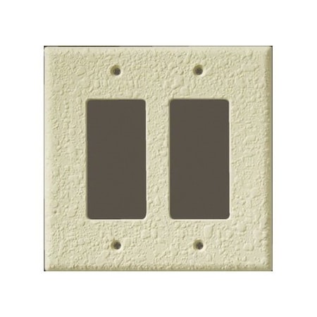 Can-Am Supply InvisiPlate Smooth Wallplate, 5 in L, 3-1/4 in W, 1 -Gang ...