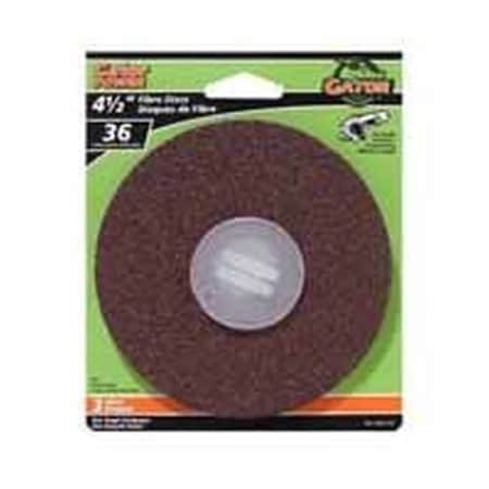 Gator Finishing 4-12 Fiber Disc 36, 3PK 3073-012 | Zoro