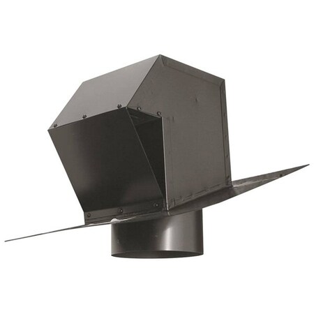 Ventilation Maximum Slope Roof Exhaust Blk Trap CT-6-N | Zoro
