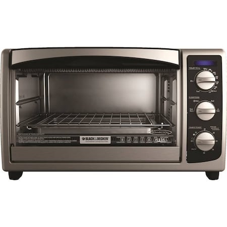Applica Consumer Products Black+Decker Toaster Oven, 6 Slice/Hr ...