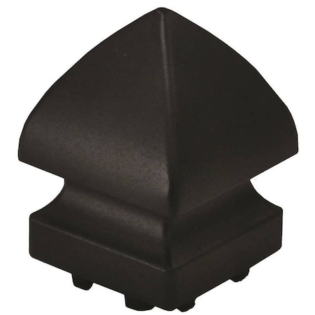 Regal Ideas Railing Post Cap Pyramid Black DPC-P-BL | Zoro