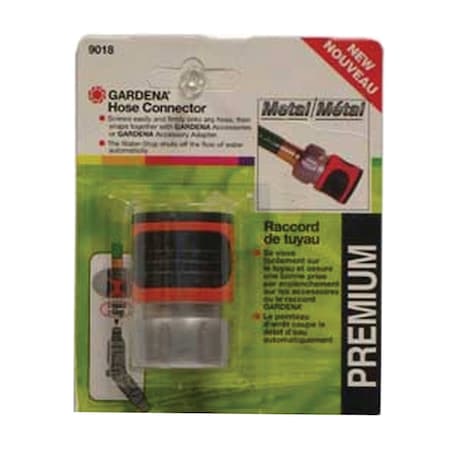 Gardena Canada Conn Waterstop Mtl/Plstc 1/2in 9018 | Zoro