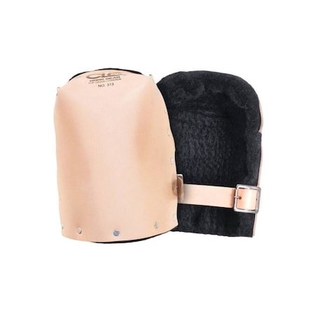 Custom Leathercraft CLC Heavy-Duty Knee Pad, Top Grain Leather Cap ...