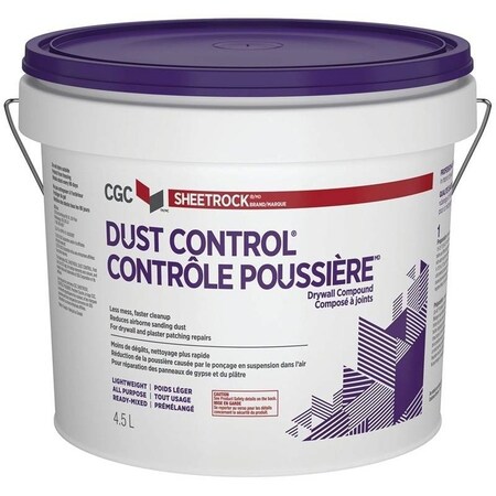 Canadian Gypsum Sheetrock Dust Control Drywall Compound, Paste, Off ...