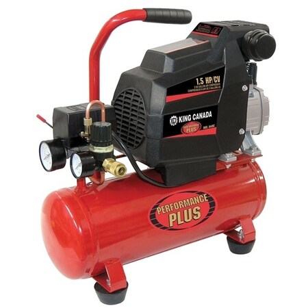King Canada Tools King Canada Air Compressor, 2 gal Tank, 1-1/2 hp, 110 ...