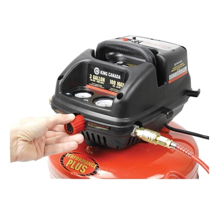 King Canada Tools Performance Plus Air Compressor Combo Kit, Tool Only ...