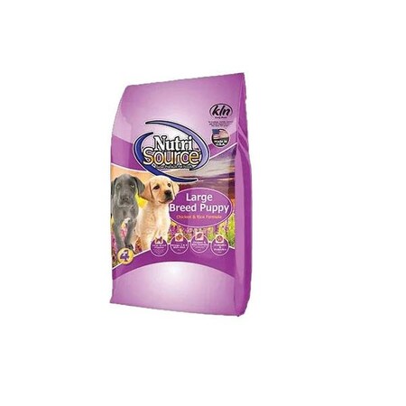 Nutri Source NutriSource NS26403 Dog Food, L, Puppy Breed, Dry, Chicken ...