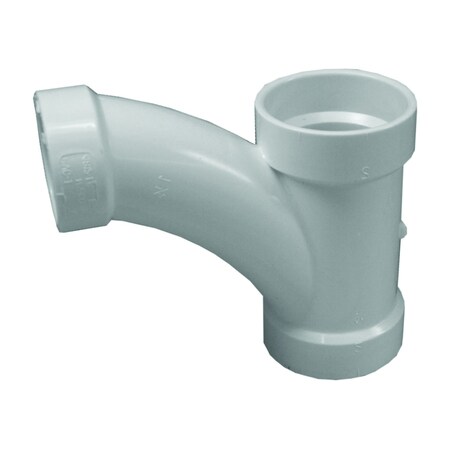 Genova CANPLAS 194320 Reducing Combination Tee Pipe Wye, 2 x 2 x 1-1/2 ...