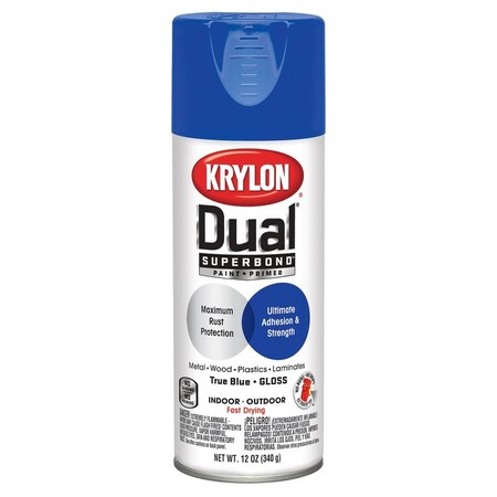 Krylon Sprypnt Dual Gls Trublue K08820001 | Zoro