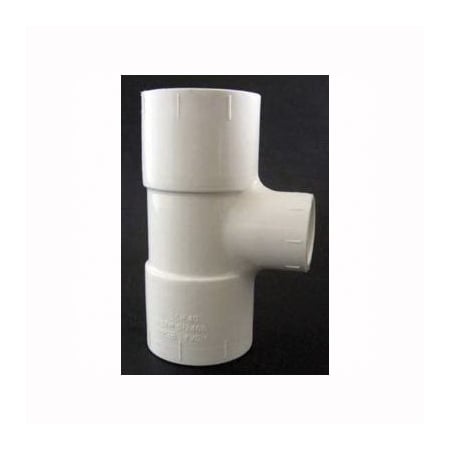Genova LASCO 402168BC Reducing Pipe Tee, 1-1/4 x 1 in, Slip x FIP, PVC ...