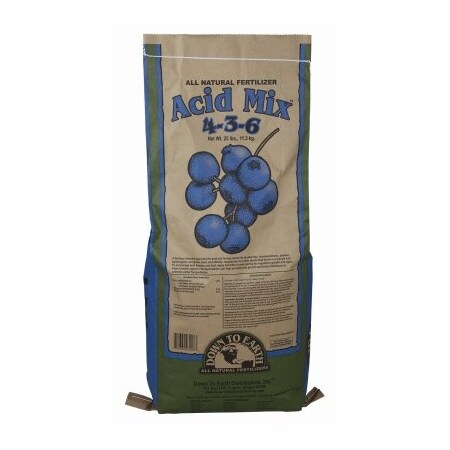 Down To Earth All Natural Fertilizers 25Lb Acid Mix 03227 | Zoro