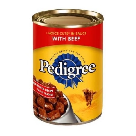 Pedigree Brand Choice Cuts Dog Food 22 Oz K0153000 | Zoro