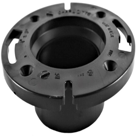 Mueller Industries CLOSET FLANGE PLST 4 in.D ABS0081106001HA | Zoro