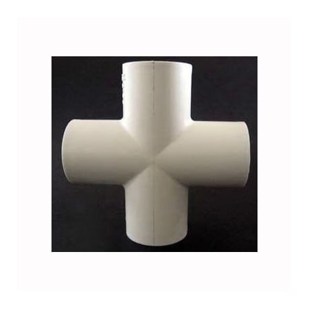 Genova Products Crosses 1/2 in. Pvc PVC 02410 0500HA | Zoro