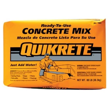 Quikrete 1101-40 40# Concrete Mix 1101X40LB | Zoro