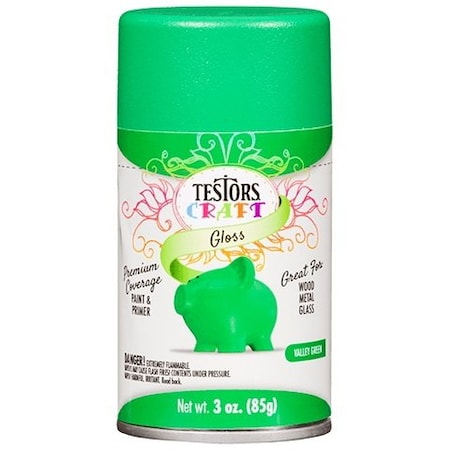 Rust-Oleum SPRAY PAINT 3 OZ GLOSS VLLY GREEN TESTORS 321201 | Zoro