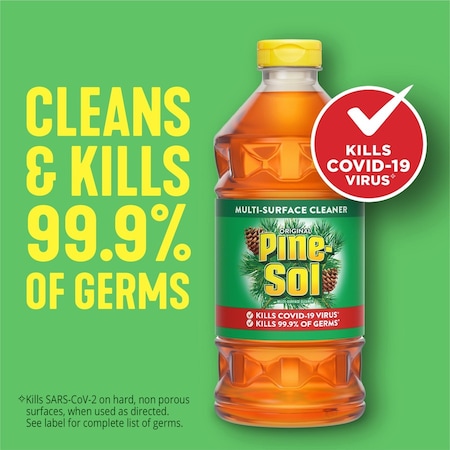 Pine-Sol Cleaner, Pine Sol, 24Oz CLO97326CT | Zoro