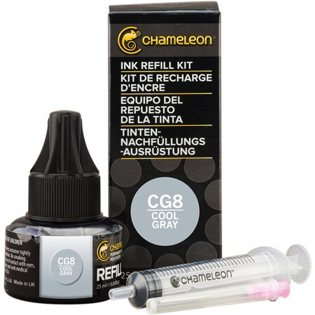 Chameleon Color Tones Marker Ink Refill 25ml-Cool Grey CTREFILL-9017 | Zoro