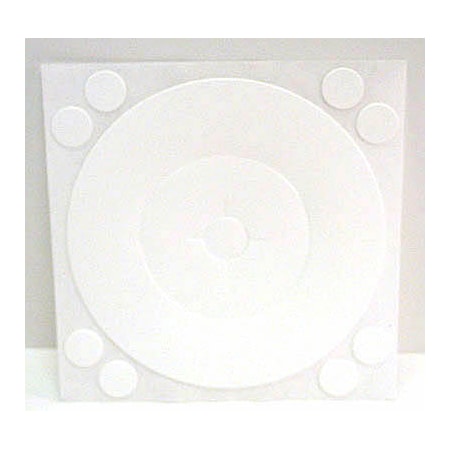 Fastcap Adhesive Cover Caps Plumb Cap Pvc White 1 Sheet 10 Caps FC.P3 ...