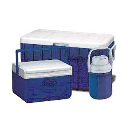 Coleman Canada 3Pieces 48-Quart Cooler Combo, Blue 3000000023 | Zoro