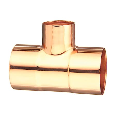 Elkhart COPPER TEE 1X1X1/2 in. SWT W01740D | Zoro