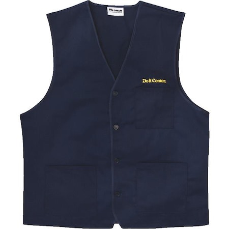Wildman Apparel Dic Logo 2X Navy Vest DICVESTNAV2X | Zoro