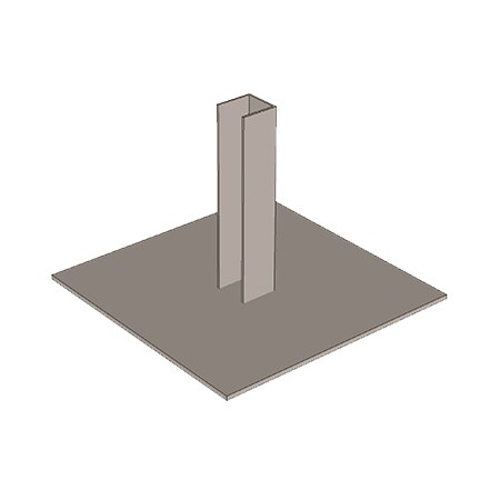 Retail First MTL Base Divider System TVWEBBS01 | Zoro