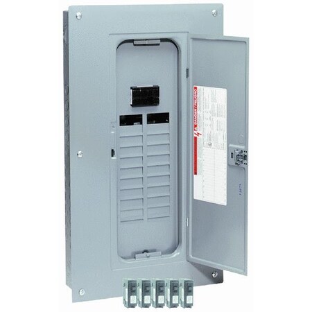 SQUARE D HOM Load Center 20, Main Circuit Breaker, - HOMVP5