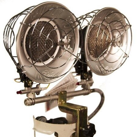Dura Heat Double Tank Top Heater, 20 lb Fuel Tank, Liquid Propane ...
