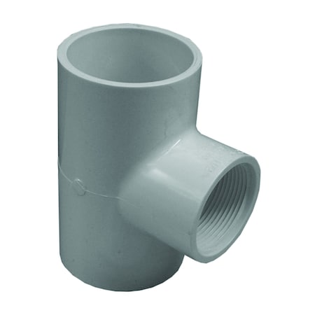 Genova Products Genova 300 Series Pipe Reducing Tee, 2 x 1-1/2 in, Slip ...