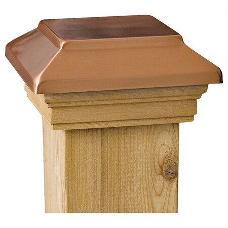 Maine Ornamental Post Cap 4X4In Plateau Cedar 72295 | Zoro