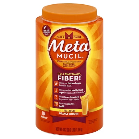 Metamucil Regular Orange Smooth 543934 | Zoro