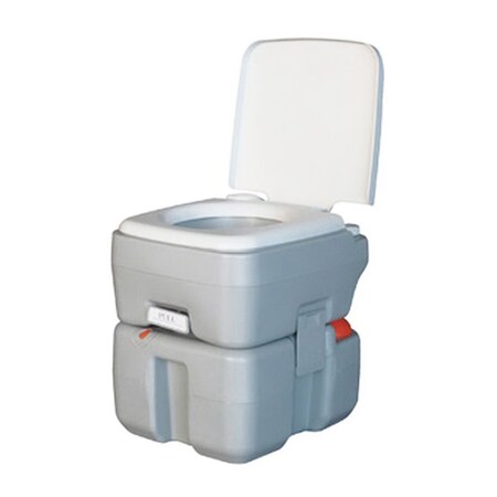 World Famous Camping Flush Toilet, 10, 20 L Capacity, Polyethylene ...