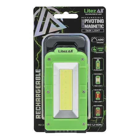 Litezall Rechargeable Pivot Work Light LA-PVTWLRCH-12 | Zoro