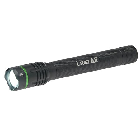 Litezall Rechargeable Thin 2000 Lumen Tactical Flashlight LA-2KTHN-6/12 ...